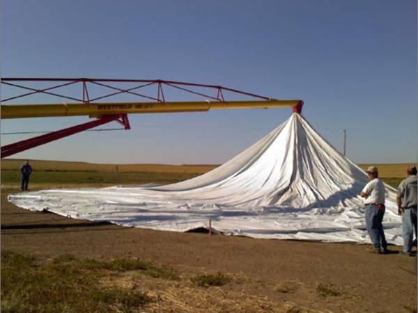Big John Grain Bag, Grain Ring, Grain Tarp Grain Handling/Storage ...