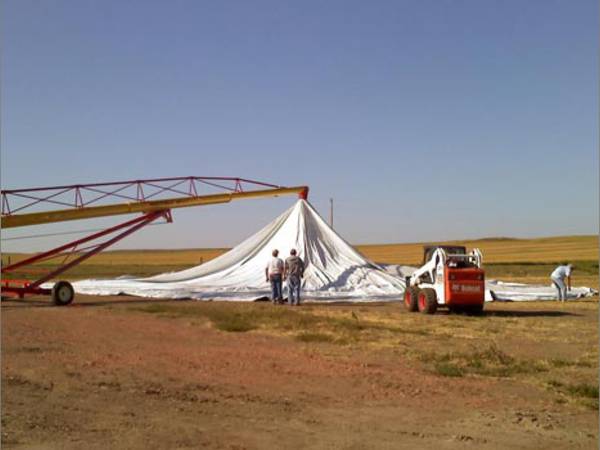 Big John Grain Bag, Grain Ring, Grain Tarp Grain Handling/Storage ...