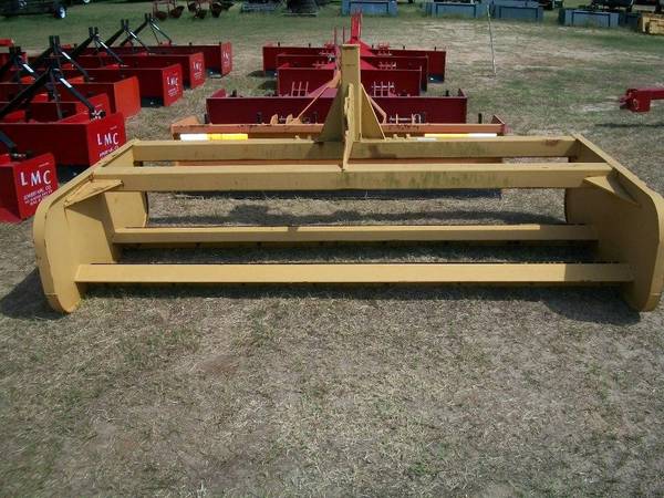 Custom Built 6 Blade/Scraper/Dirt Pan #BE600 BURTON FARM & CONSTRUCTION ...