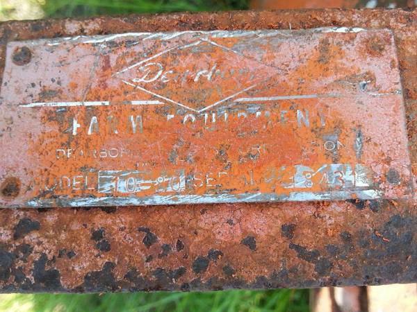 Dearborn 10-80 Plow #60322 BURTON FARM & CONSTRUCTION EQ NEWTON Alabama ...
