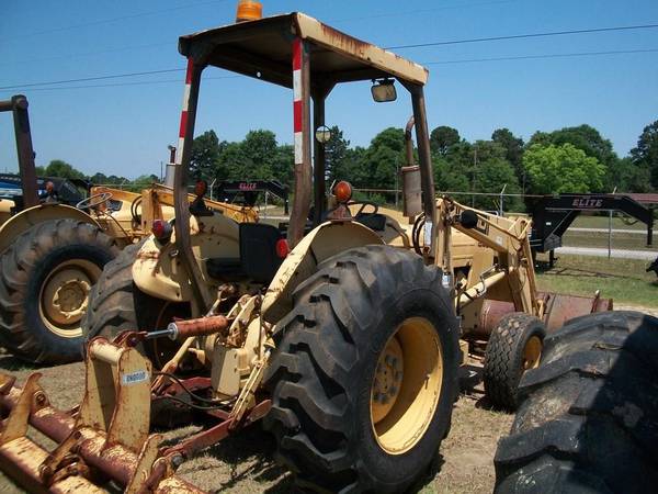 Ford 445C Tractor/Loader/Backhoe #A402467 BURTON FARM & CONSTRUCTION EQ ...