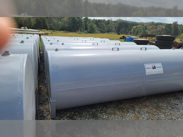 2024 Hall Mfg 1000 Gallon Single Wall Anti Roll Tanks Fuel Tank/Pump ...