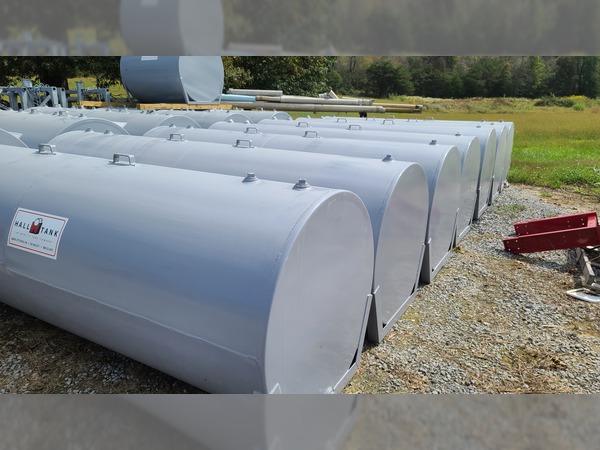 2024 Hall Mfg 1000 Gallon Single Wall Anti Roll Tanks Fuel Tank/Pump ...