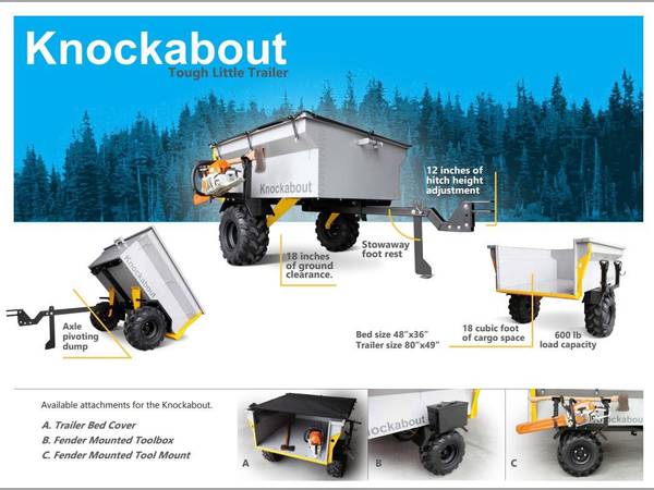 2025 Zimmerman KNOCKABOUT Trailer (19900018) Zimmerman Farm Service Inc ...