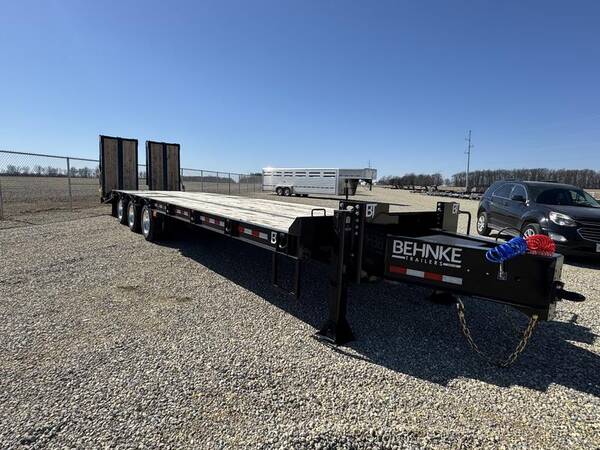 2025 B-B Behnke 8.5'X27'+6' 60K Air Brake Construction Trailer #17052 ...