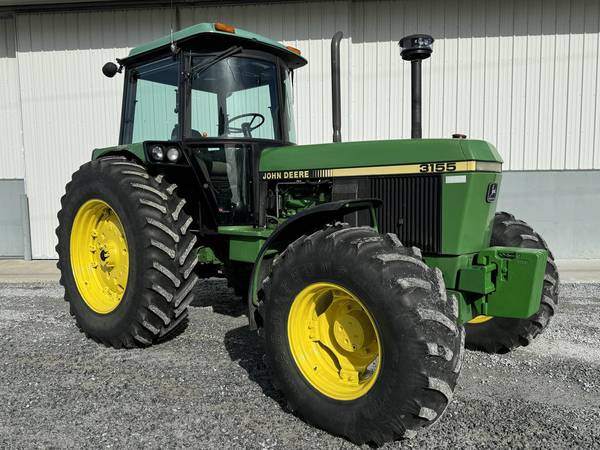 1991 John Deere 3155 Tractor #L03155U726133 BURKHOLDER TRACTOR ...