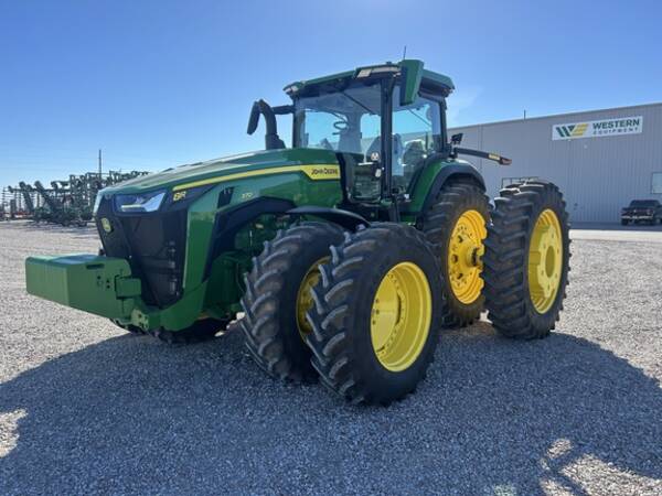 2024 John Deere 8R 370 Tractor #1RW8370DPRB242461 WESTERN EQUIPMENT ...