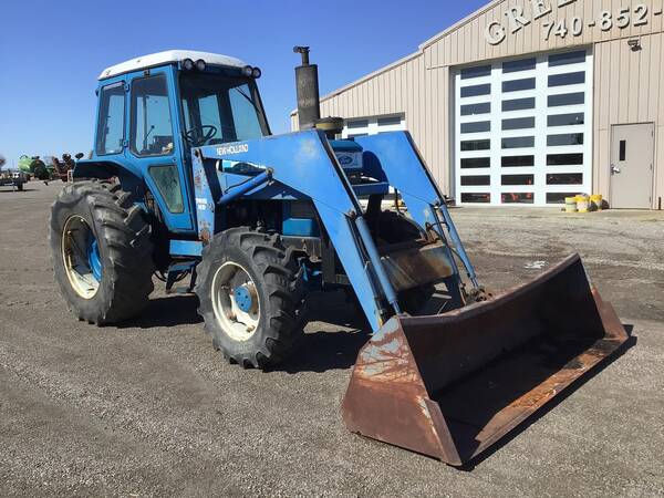 1982 Ford 7710 Tractor #C691518 Green & Sons, Ltd. MOUNT STERLING Ohio ...