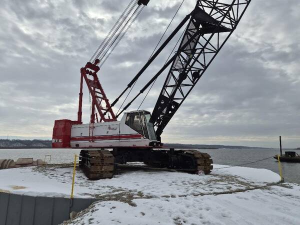 1988 Link-Belt LS-238RH Crane #CONSIGNMENT BOBCAT OF CEDAR RAPIDS CEDAR ...
